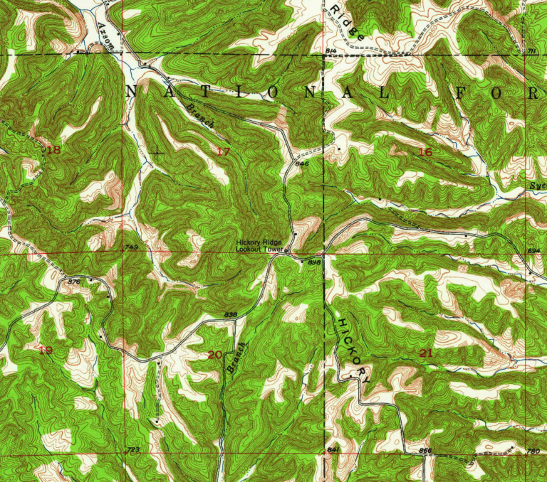 Hickory Ridge - Indiana Fire Towers (by Mark A)