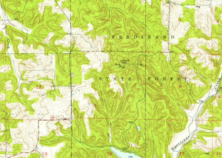 Ferdinand - Indiana Fire Towers (by Mark A)