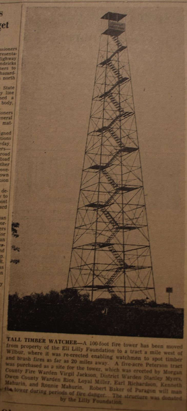 Wilbur - Indiana Fire Towers (by Mark A)